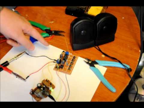 Electronic Voice changer Prototype Featuring the RTS0072B IC