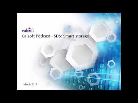 Calsoft Podcast - Software Defined Storage: Smart Storage