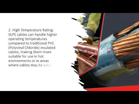 XLPE Cross Linked Polyethylene cable