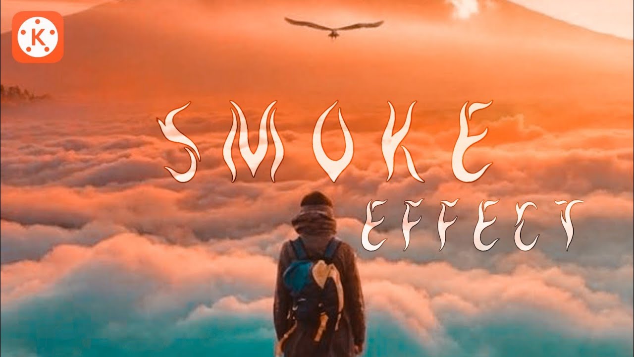 How to make simple text intro || Smoke effect Kinemaster editing