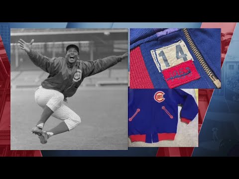 Portland, Oregon HS student finds vintage Ernie Banks Cubs jacket at Goodwill