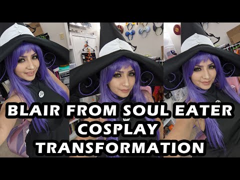 Blair from Soul Eater Cosplay Transformation