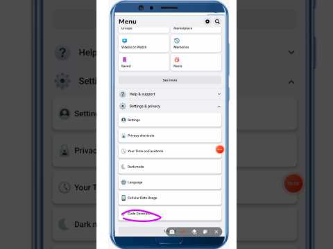 Facebook Code Generator settings Fuchar