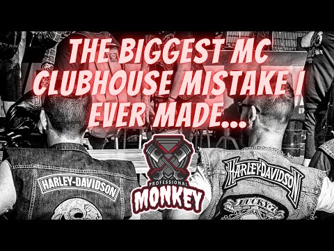 Motorcycle Club Clubhouse Etiquette - Don't do what I did!