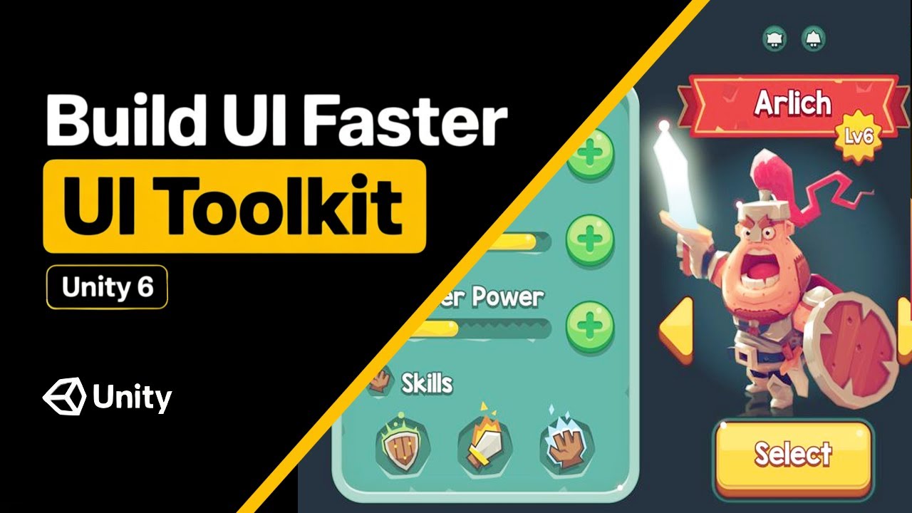 Build Stunning UI Faster with Unity UI Toolkit (Unity 6).