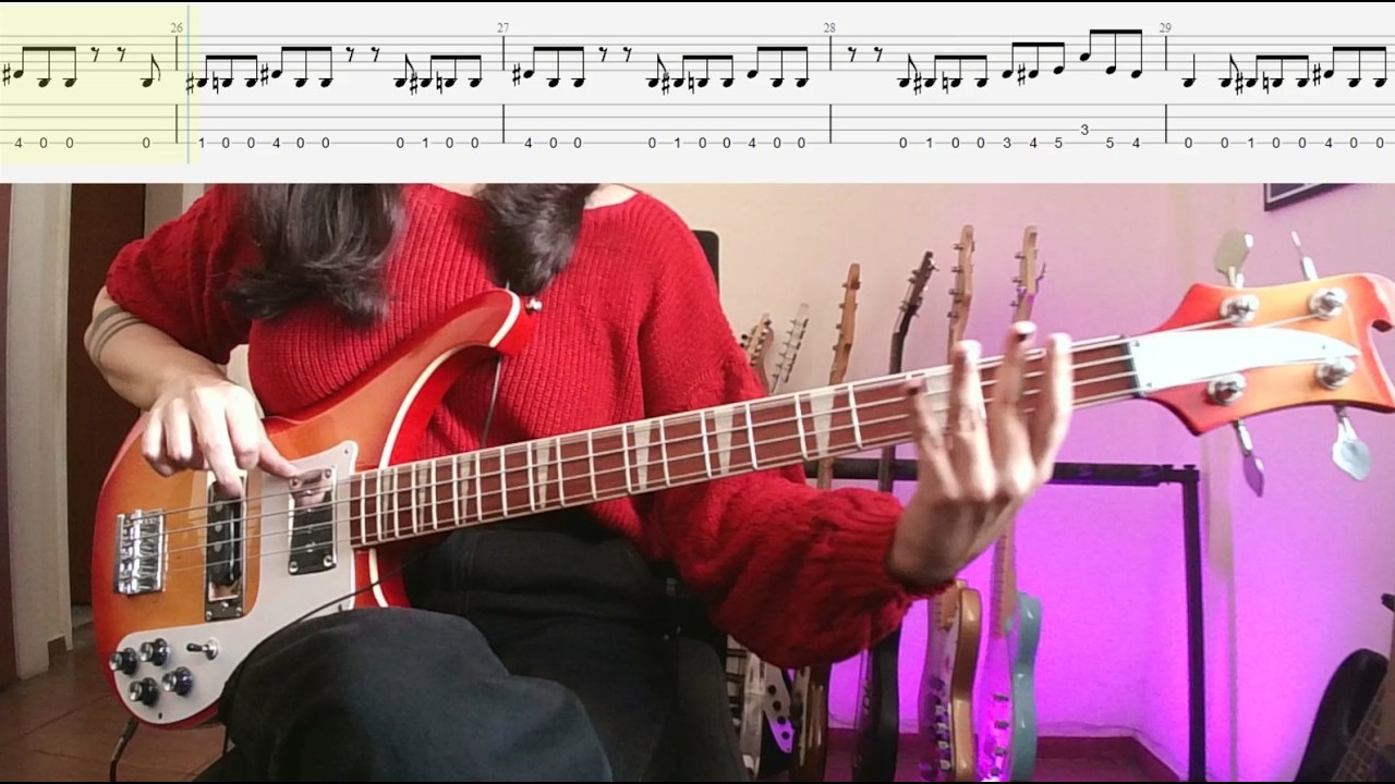 Frank Klepacki/Command & Conquer Red Alert - Hell March (Bass Cover With Tabs)