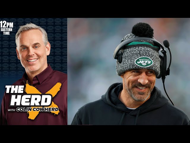 Colin Cowherd sounds alarm for Aaron Rodgers' return from Achilles injury for Jets practice
