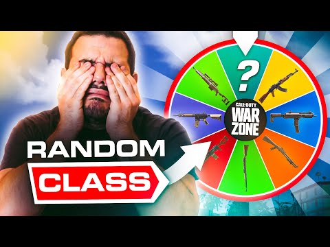 Warzone, but a random wheel chose our classes...
