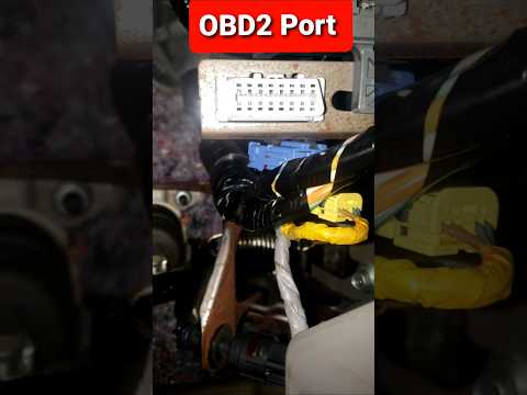 OBD2 Port (On-Board Diagnostic 2). #jppluscars, #automobile