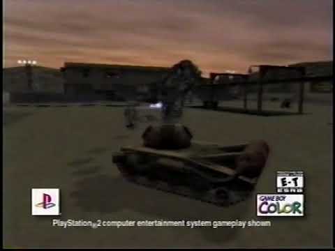 World Destruction League: Thunder Tanks Video Game Ad (2000)