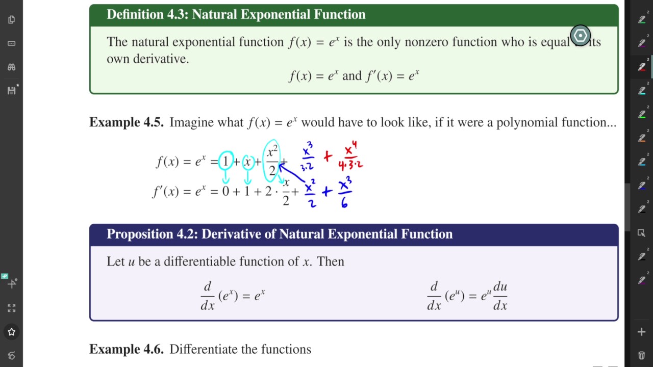 Elementary Calculus Example 4 5