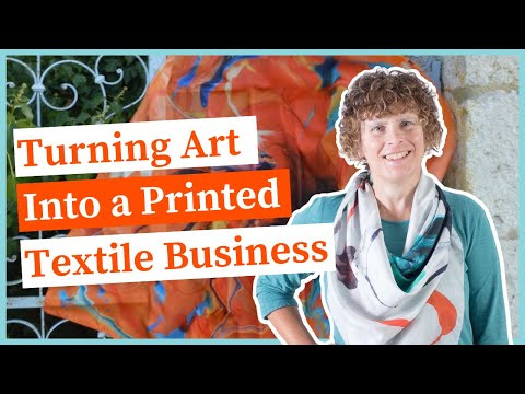 How I Started My Printed Scarf Business with Ruth Dent