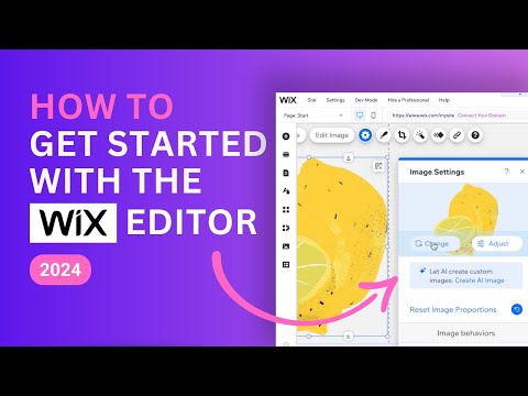 How to Get Started with the Wix Editor – 2024 Beginner Tutorial
