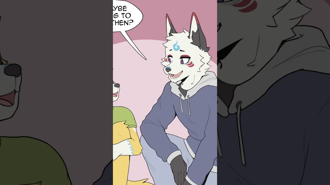 Sometimes Words Are Not Needed | Comic by Kurarifox #WaffleVA #furry #comicdub