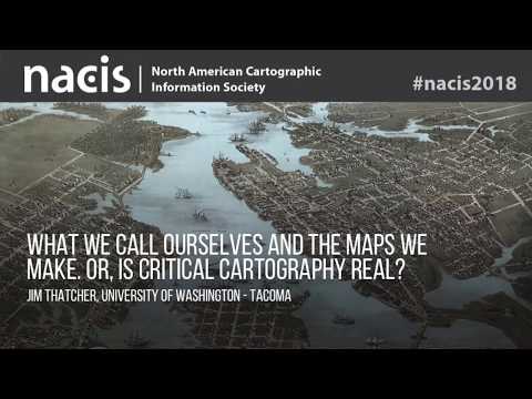 What we call ourselves and the maps we make. Or, is critical cartography real?