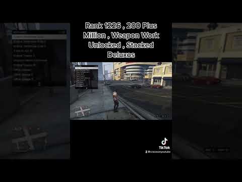 BUY GTA 5 ONLINE - MODDED ACCOUNTS FOR SALE ! (PS4/PS5) #gta5moddedaccounts