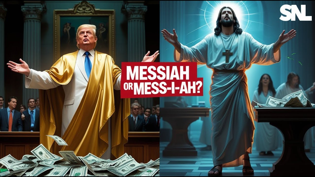 Saturday Night Live’ roasts Trump’s tariff chaos of biblical proportions
