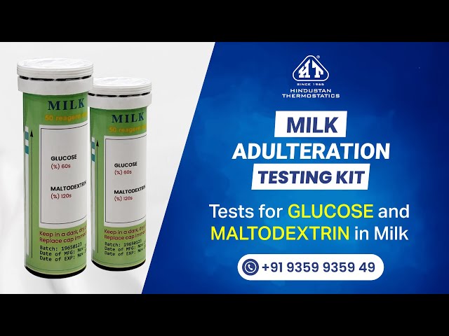 Milk Adulteration Test Kit - Milk Adulteration Testing Kit for Starch ...