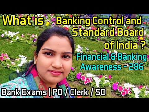 What is Banking Control and Standard Board of India ? | Financial & Banking Awareness-286|Bank Exams