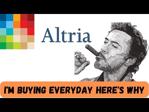 I'm Buying Altria (MO) Every Single Day And You Should Too - Here's Why! | MO Stock Analysis! |