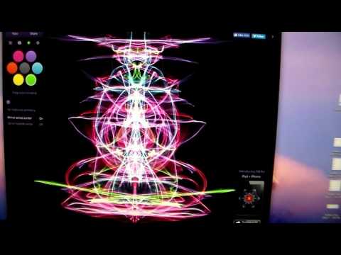 Weave Silk-Interactive Generative Art-(Video#33)