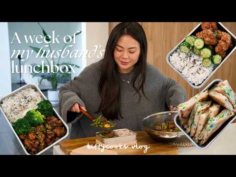 a week of husband's lunchbox ft. easy & healthy recipes 🍱 🍜 ep.9