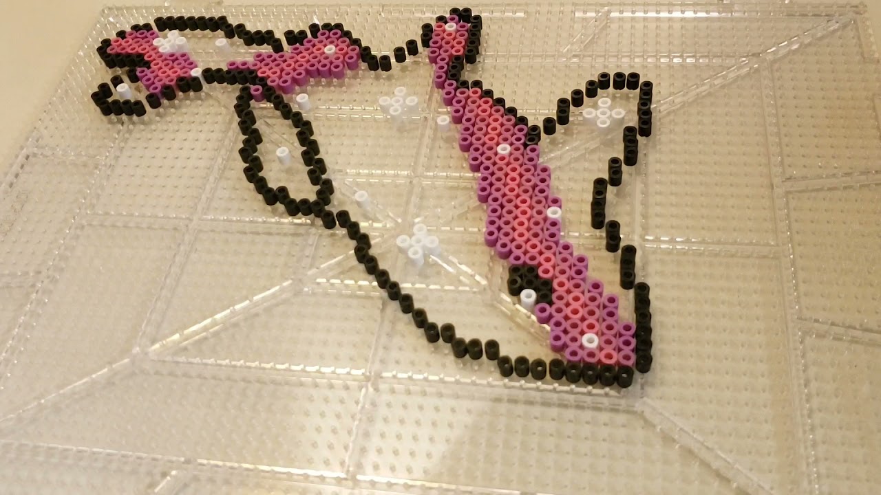 Perler Bead Cosmic Koi Fish