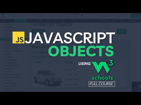 Master JavaScript Objects in 2024 using W3Schools | JavaScript Objects in 1 Hour