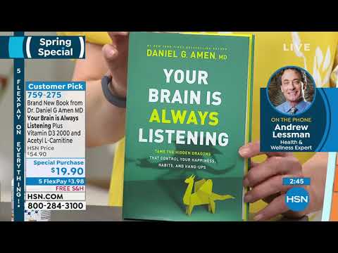Your Brain Is Always Listening Book Kit w/ALC 500 Vita...