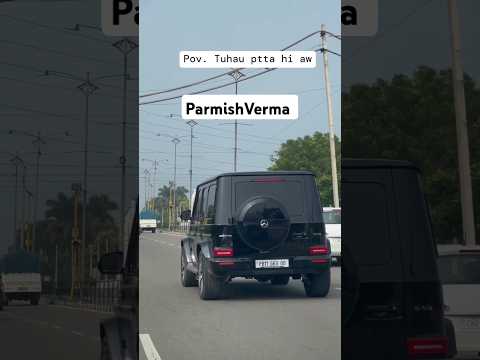 Parmish Verma Spotted G-wagon #parmishverma #g63 #mercedes #viral #youtubeshorts #360 #yt #shorts