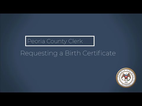 How to Request Certified Birth Records