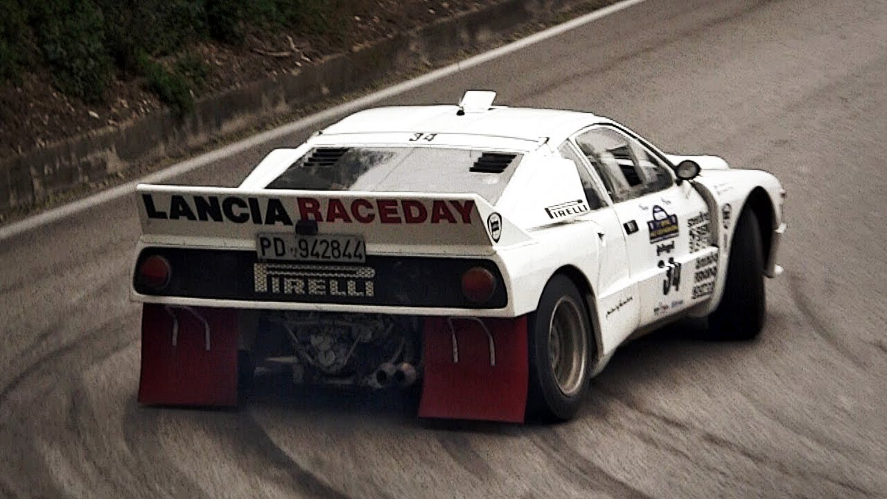 Lancia Rally 037 Group B Pure Sound - Warm Up, Accelerations & More