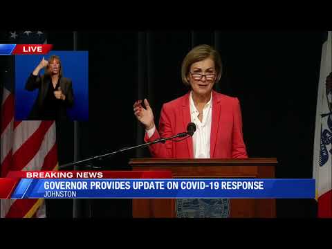 Iowa coronavirus update: Gov. Kim Reynolds full press conference (October 7, 2020)
