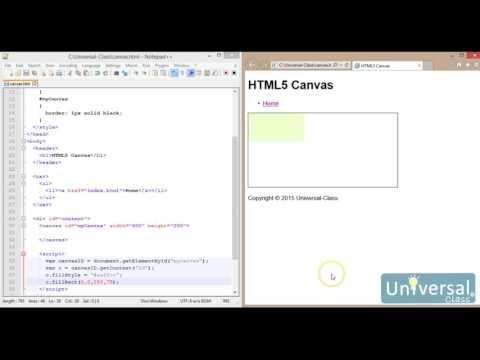 Lesson 14: Drawing with the Canvas Tag - HTML Course