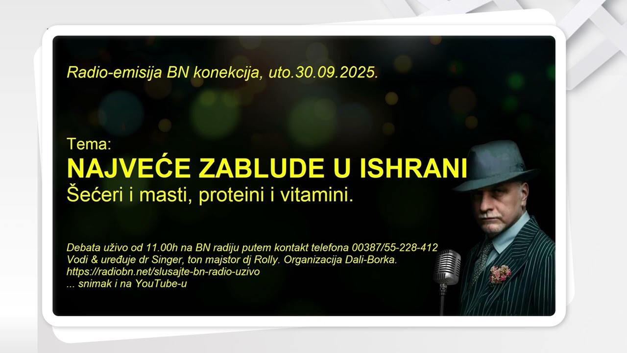 "BN konekcija" 30.9.2025. - BN radio