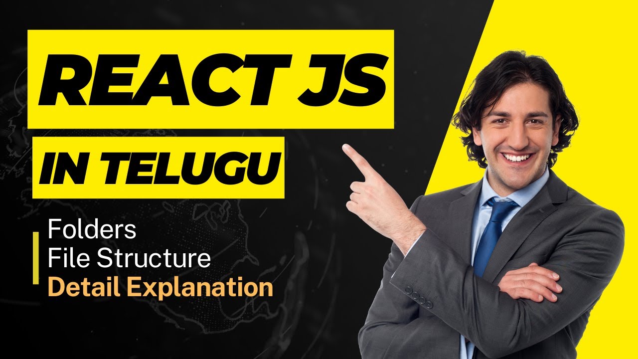 React JS folder structure in Telugu | React JS Tutorials | Part - 2 | React js | reactjs | React JS