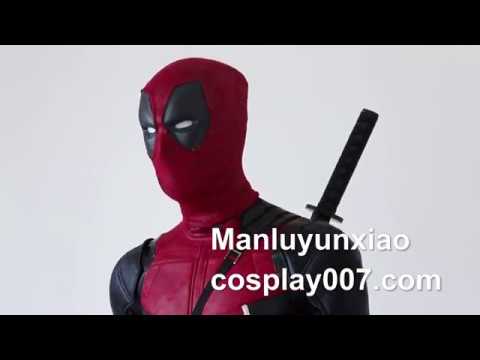 Deadpool 2 Wade Wilson cosplay costume detail overview
