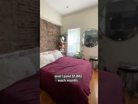 Inside a NYC apartment that went up $1,100 a month in rent #Shorts