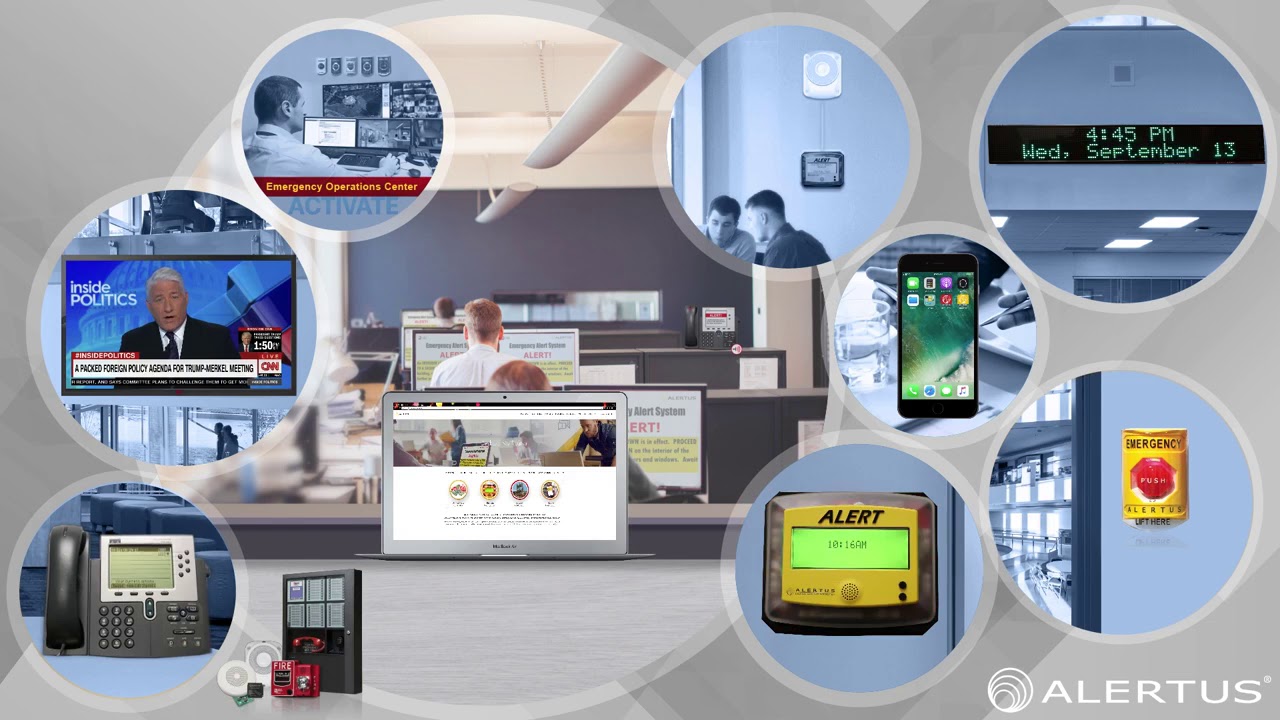 Alertus Mass Notification System Activation Demo