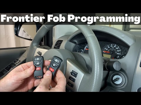 How To Program A 1998 - 2020 Nissan Frontier Remote Key Fob - Keyless Entry - DIY Video Tutorial