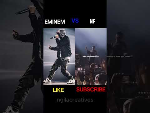 NF OR EMINEM  #shorts #mockingbird #thesearch #viral