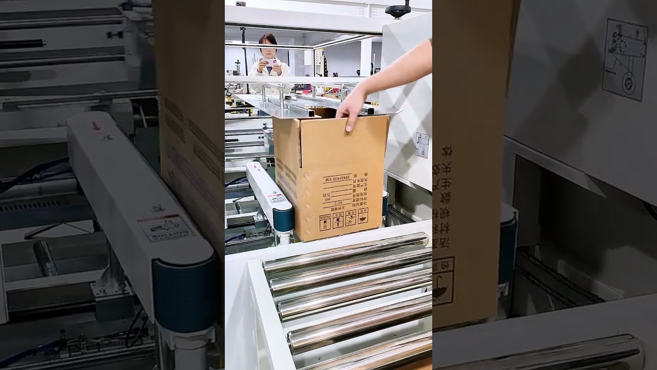 automatic carton unpacking machine, automatic fast.