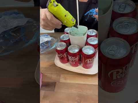 DIY candy tower #candy #birthday #diycrafts #18thbirthday #shorts