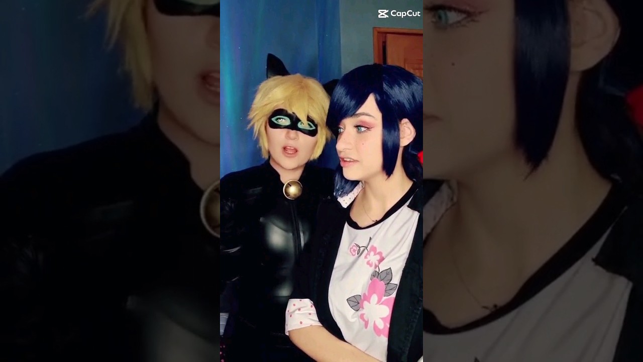 Marichat Trend 😍 #miraculous #miraculousladybug #tiktok #marinette #chatnoir #catnoir #marichat #fyp