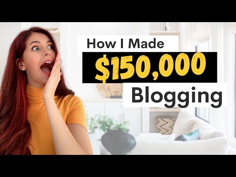 How I Earn Money Blogging - $150,000 Blog Income Report