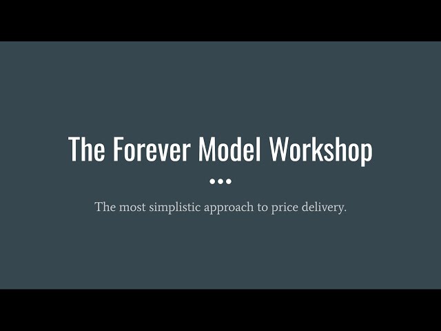 Mastering the Forever Model: A Simple Approach to Trading Success ...