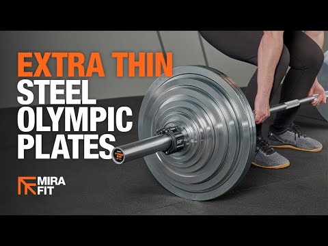 Extra Thin Steel Olympic Plates | Mirafit