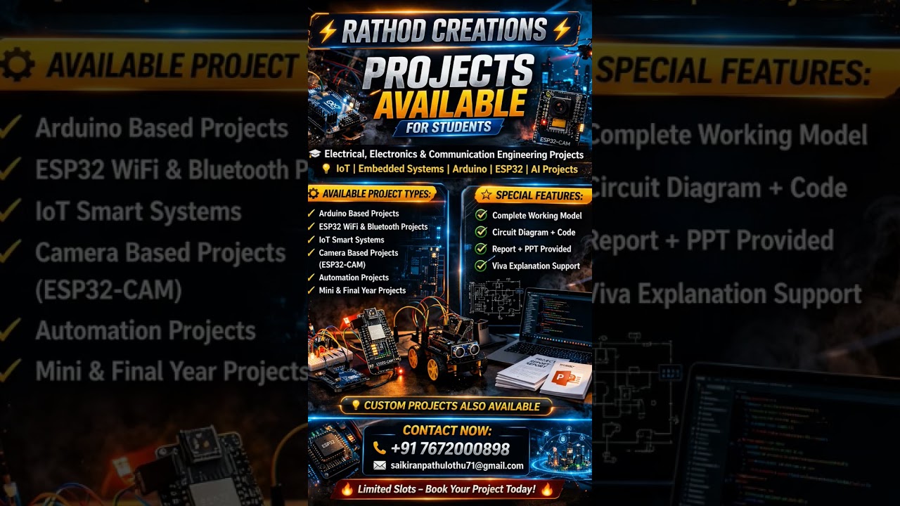 Contact Us #trending #viral #electronicsproject #arduino