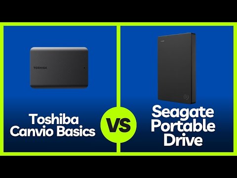 Toshiba Canvio Basics vs Seagate Portable HDD - Which Hard Drive is Better?