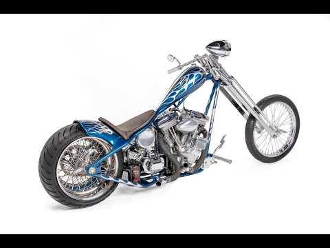 2002 Billy Lane Blue 2 Custom Chopper By Choppers Inc.